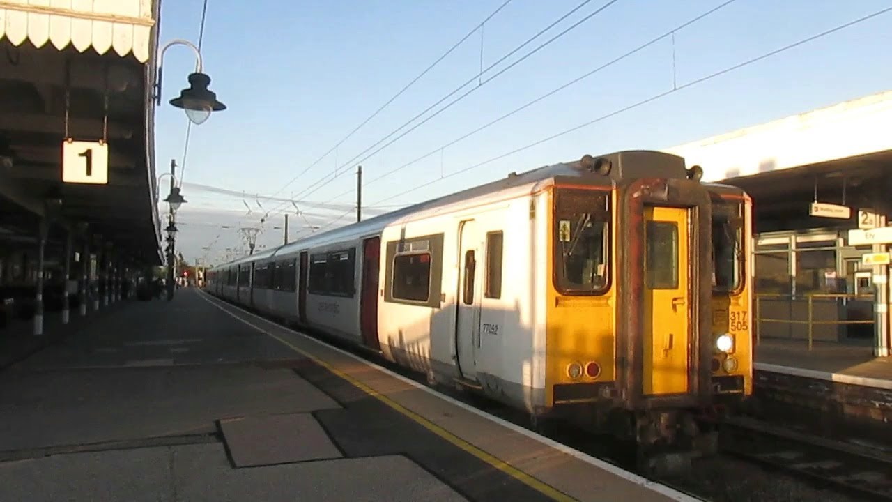 Trains at Ely Railway Station September 2018 - YouTube