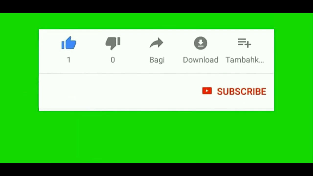 green screen like comment share and subscribe button - YouTube
