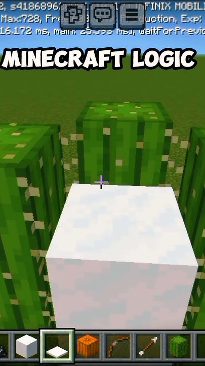 Minecraft logic##shorts##shorts - YouTube