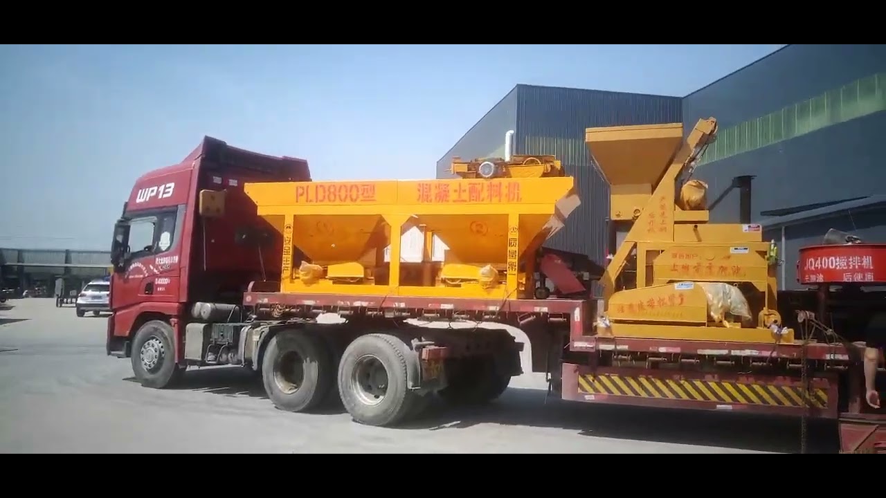 Large Capacity Full Automatic Concrete Cement Brick Machinery - YouTube