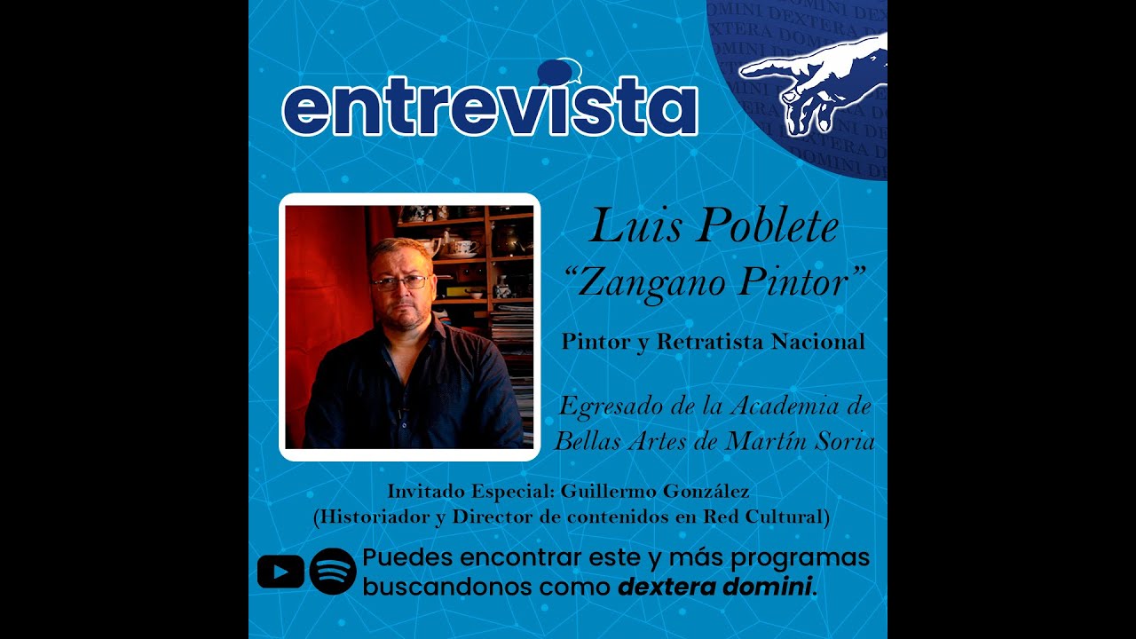 La Belleza en el Arte, con Luis Poblete (Zángano Pintor) - YouTube