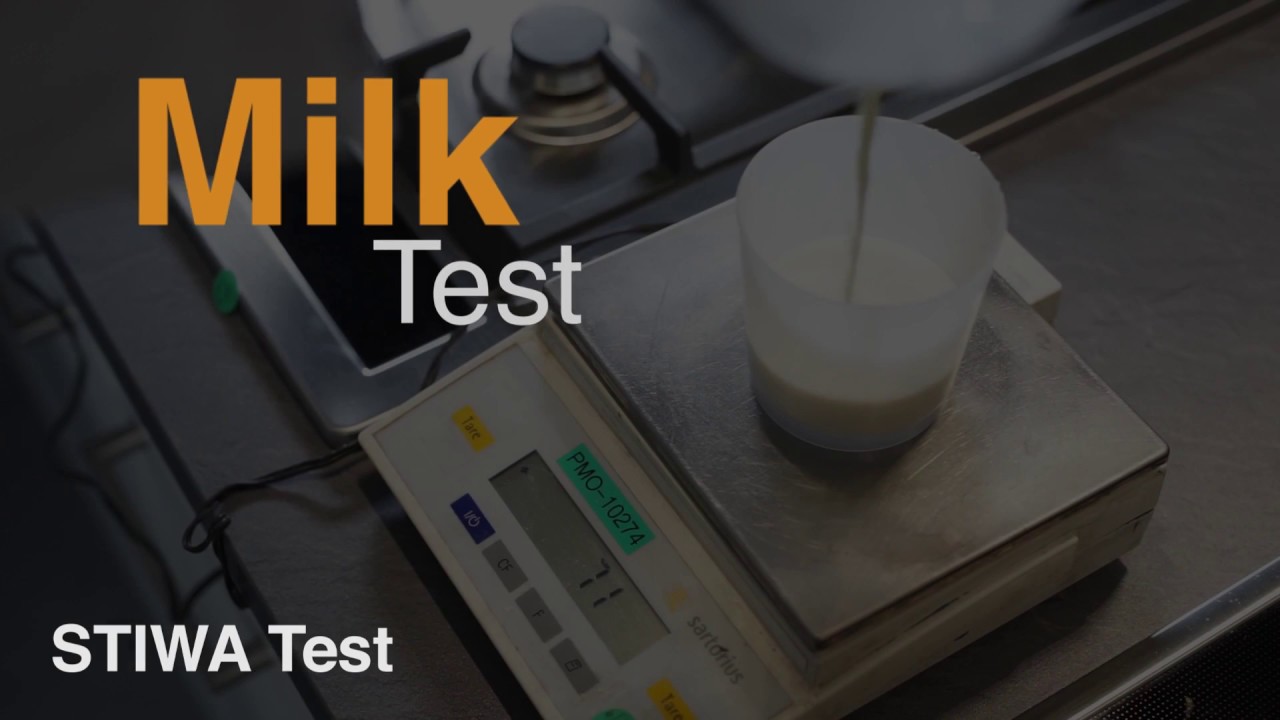 GREBLON® Stiwa Milk Test - YouTube