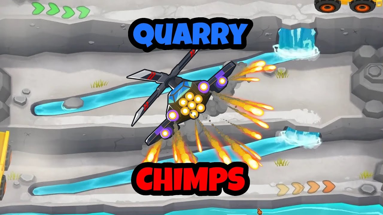 BTD6 CHIMPS Guide - Quarry - Black Border - YouTube