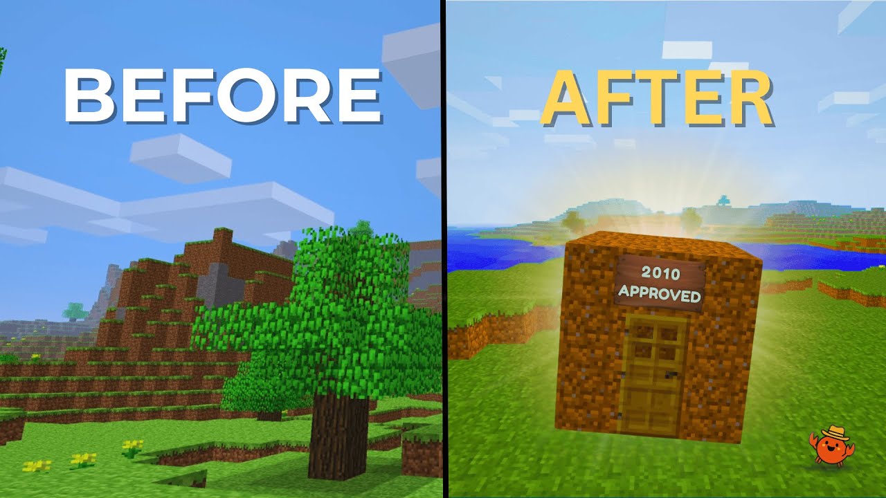 I Tried a Minecraft Tutorial From 2010 - YouTube
