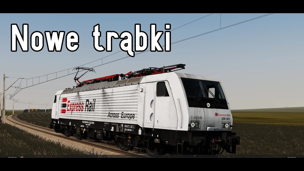 Nowe trąbki #4 | Siemens Eurosprinter ES64F4 - YouTube