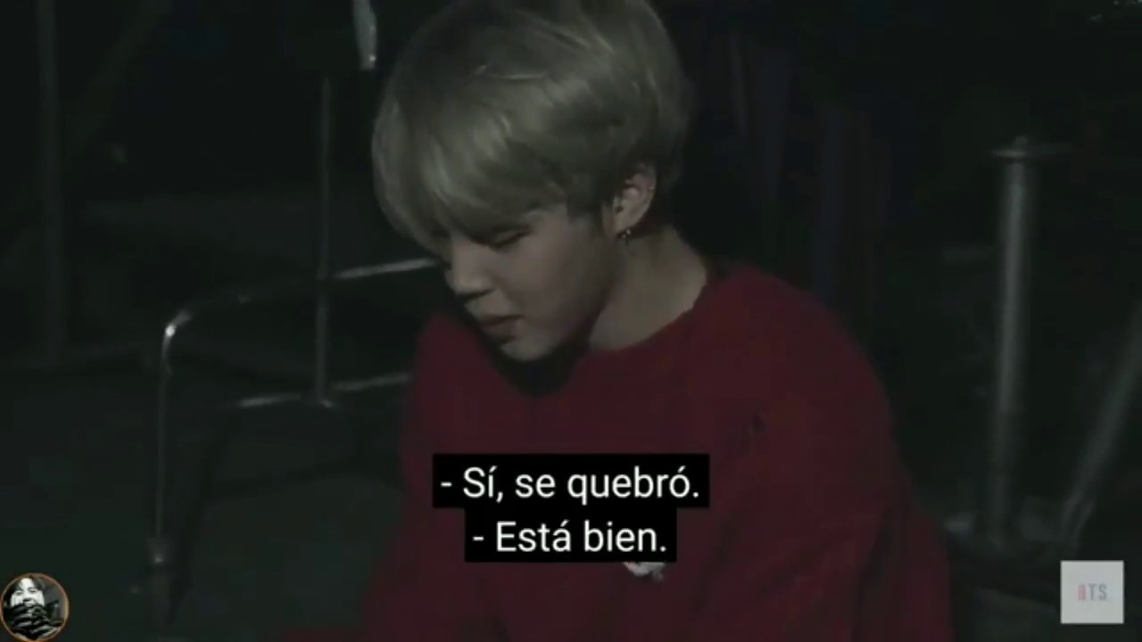BTS -Jimin se pone triste - YouTube