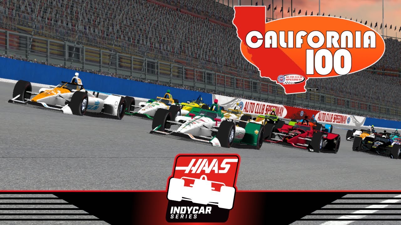 2025 NR2003 Haas IndyCar Series Race 1/20 | California 100 - YouTube