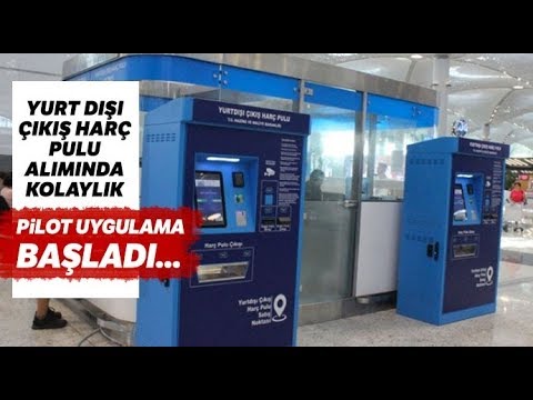 Yurt Dışı Çıkış Harç Pulu Alımında Yeni Dönem