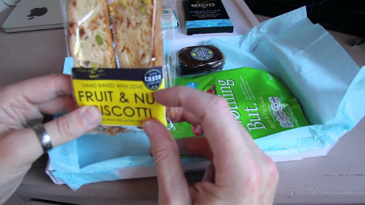 Snackly Gluten Free Snack Box Unboxing & 1st taste June 2015 - YouTube