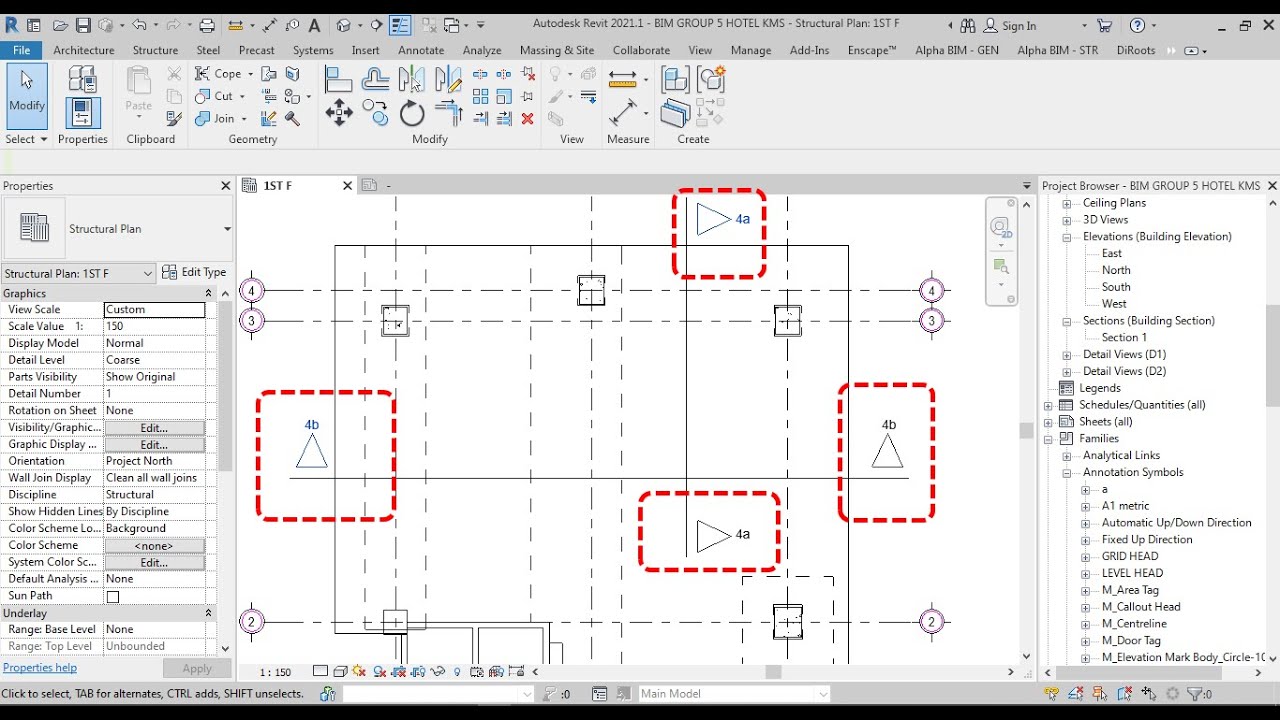 Section in Revit - YouTube