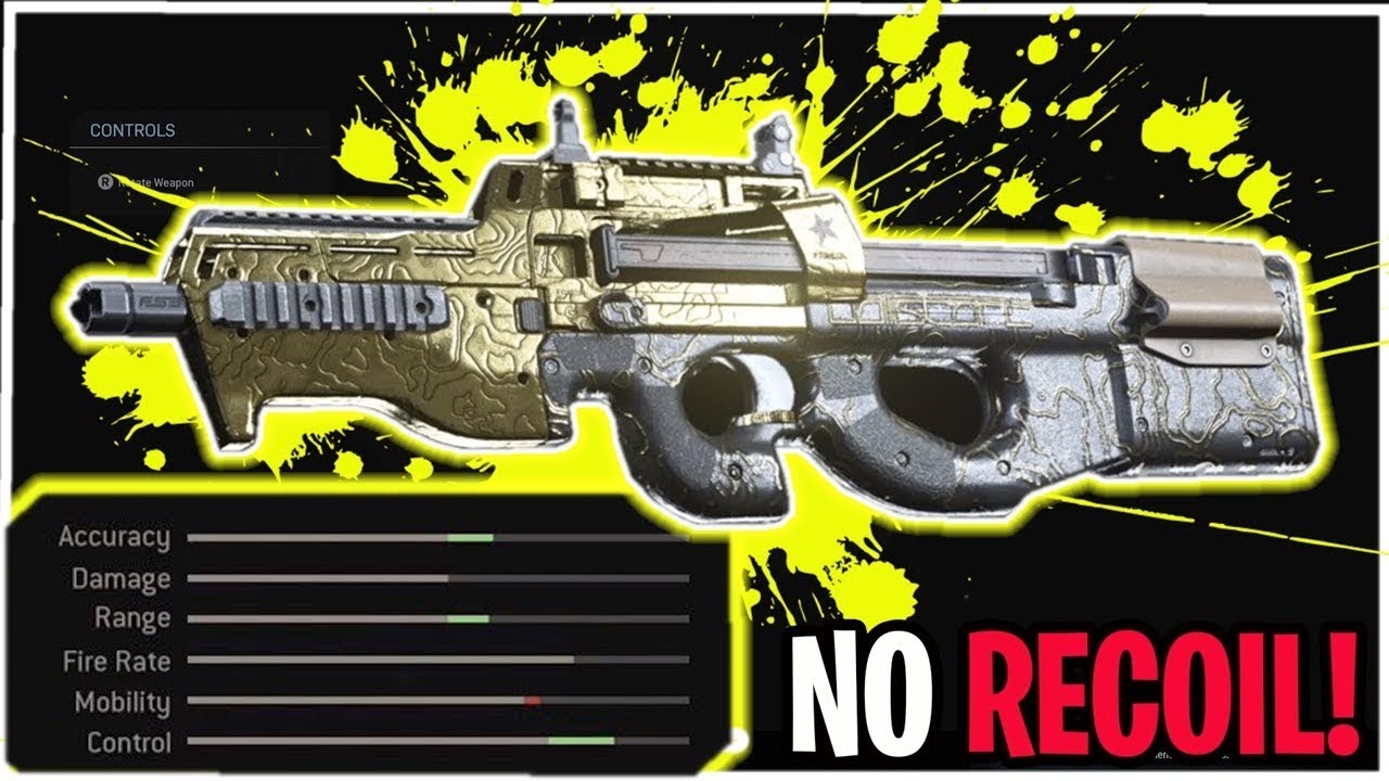 MAXING OUT MY P90 WARZONE SEASON 4 - YouTube