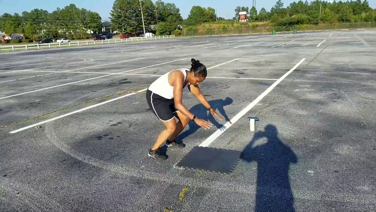 LADDER FINISHER: Descending Distance Shuttle Run with Ascending Burpees ...