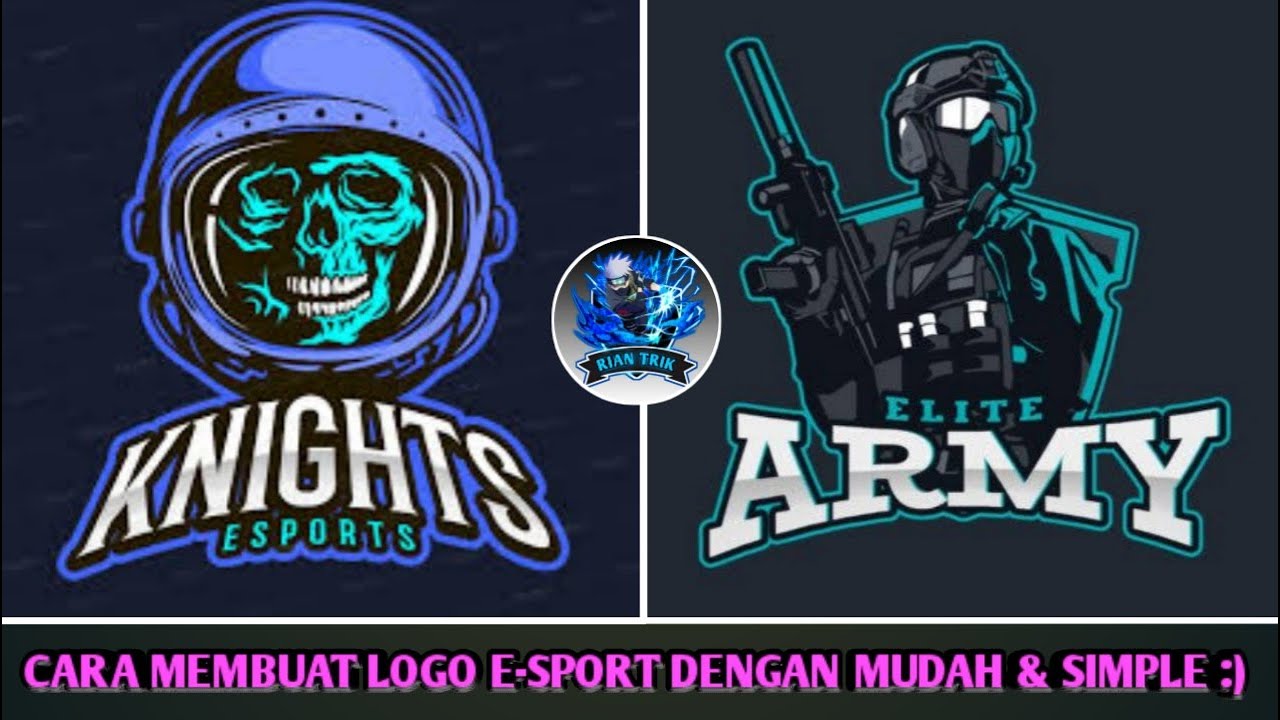 CARA MEMBUAT LOGO DENGAN MUDAH & SIMPLE TERBARU 2020 - YouTube