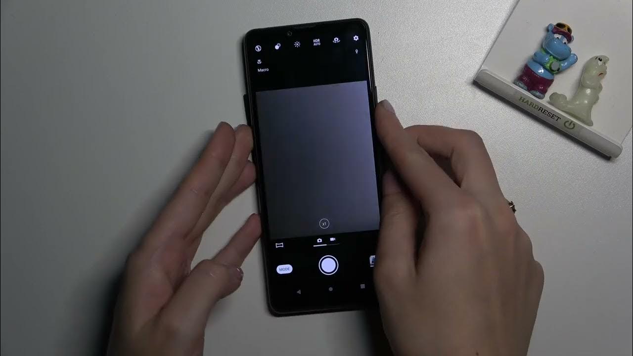How to Change the Volume Button Function in the Camera on SONY Xperia 10 III - YouTube