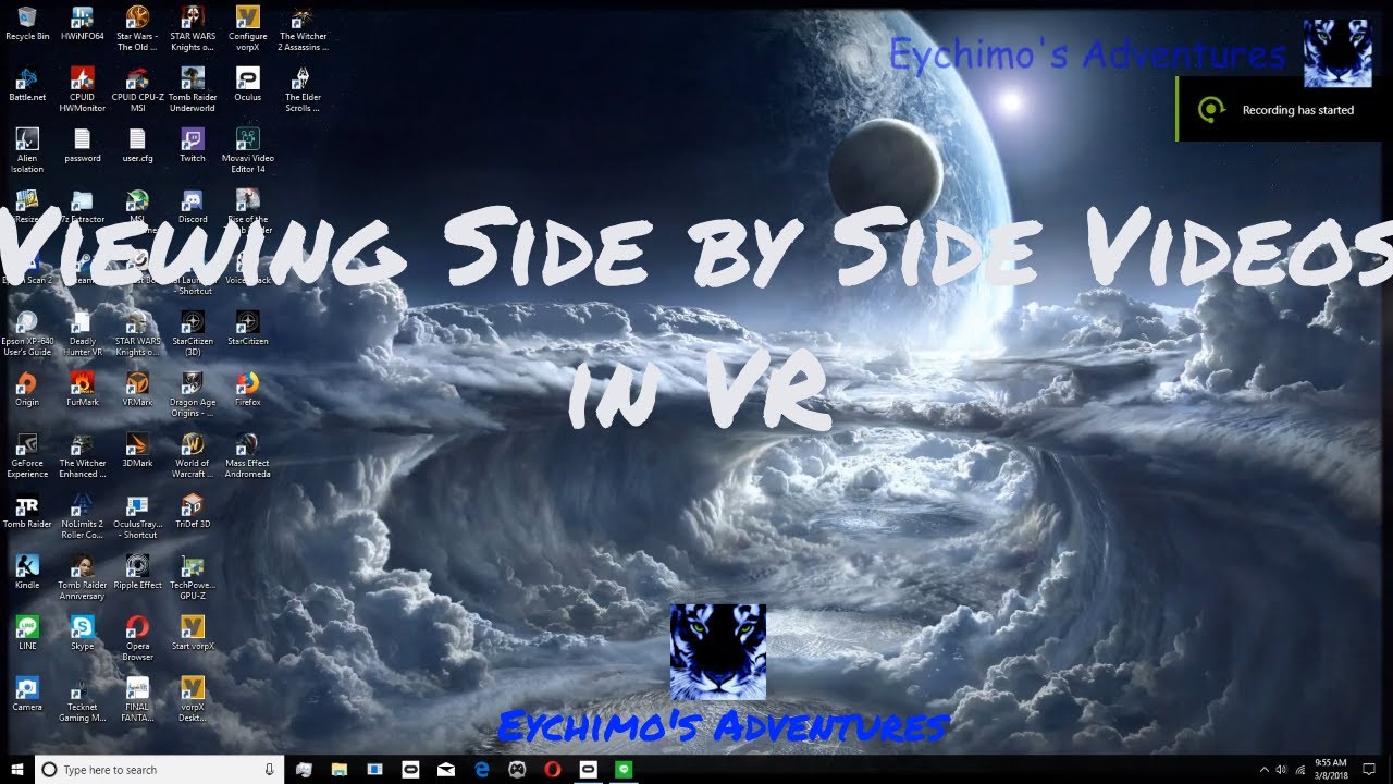 Viewing Side by Side Videos in VR - YouTube