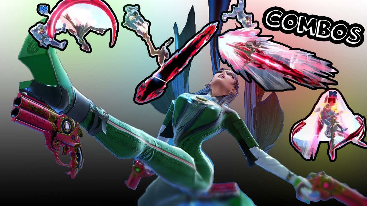 How to combo with Bayonetta in Super Smash Bros Ultimate with inputs ...
