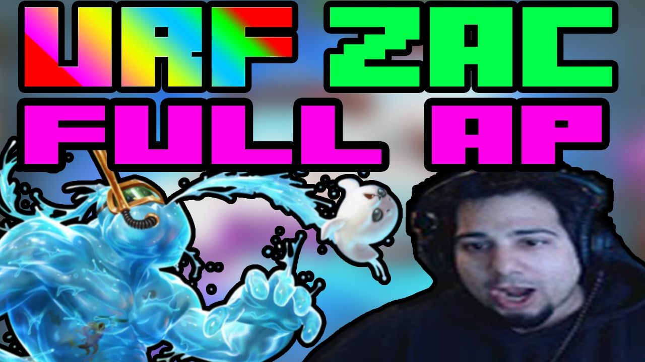 URF is BACK PBE | Zac Full AP Build | League of Legends | Patch 7.4 ...