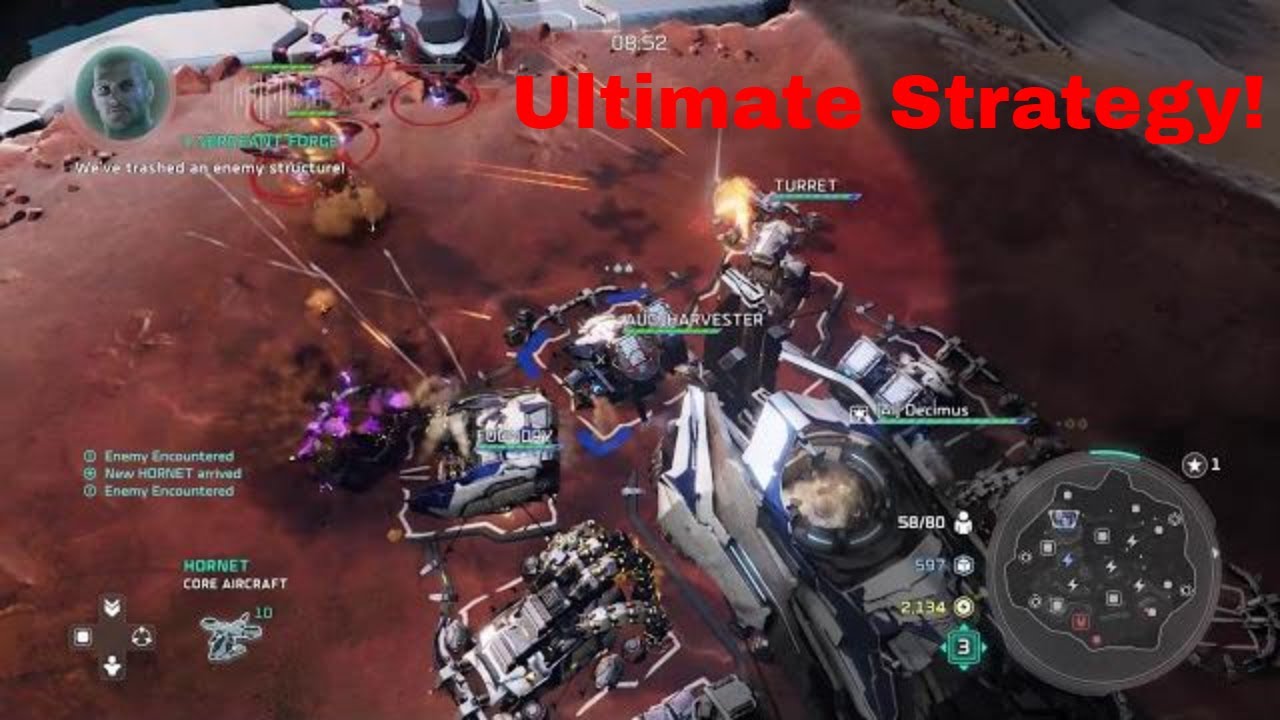Halo Wars 2- Ultimate Sergeant Forge Strategy Guide - YouTube