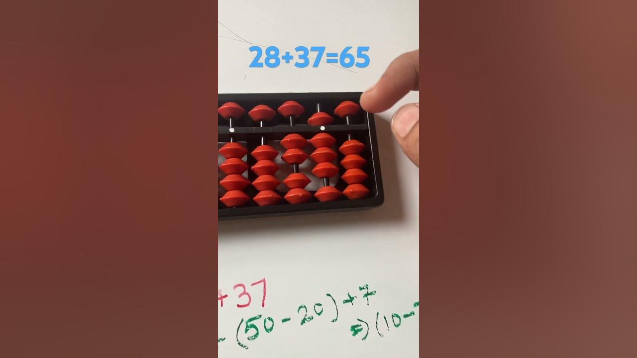 Two Digit Additions In Abacus Abacusclasses Mental Math Free Abacus