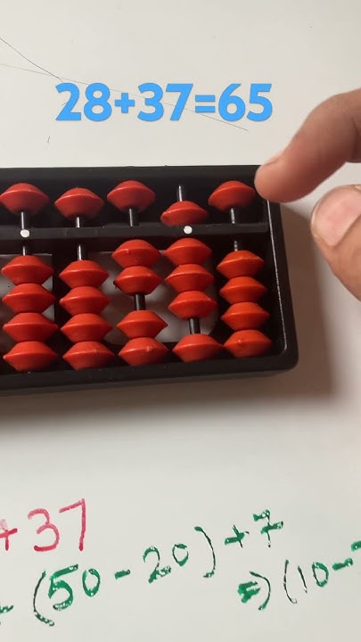 Two Digit Additions In Abacus Abacusclasses Mental Math Free Abacus