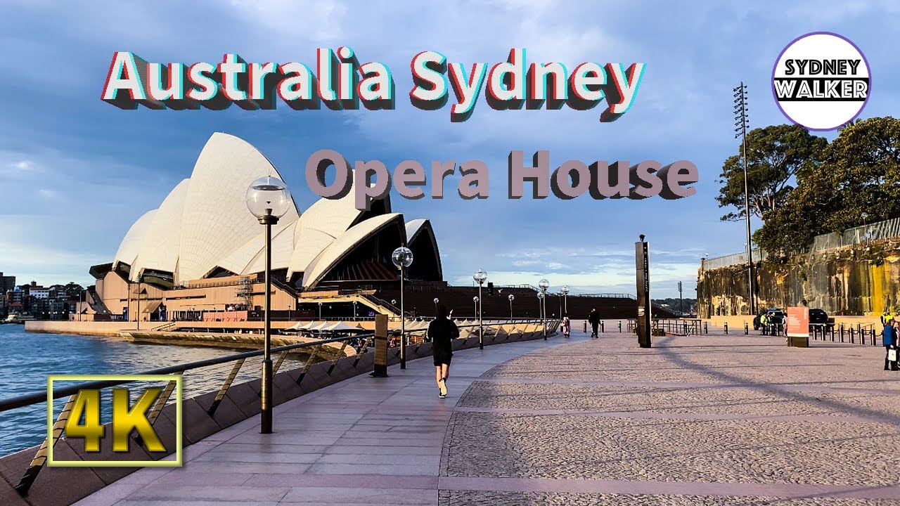 [4K Walk] Walking Sydney Opera House in Australia | vlog travel | the ...