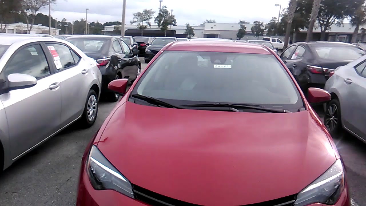 18 Corolla Line up - YouTube