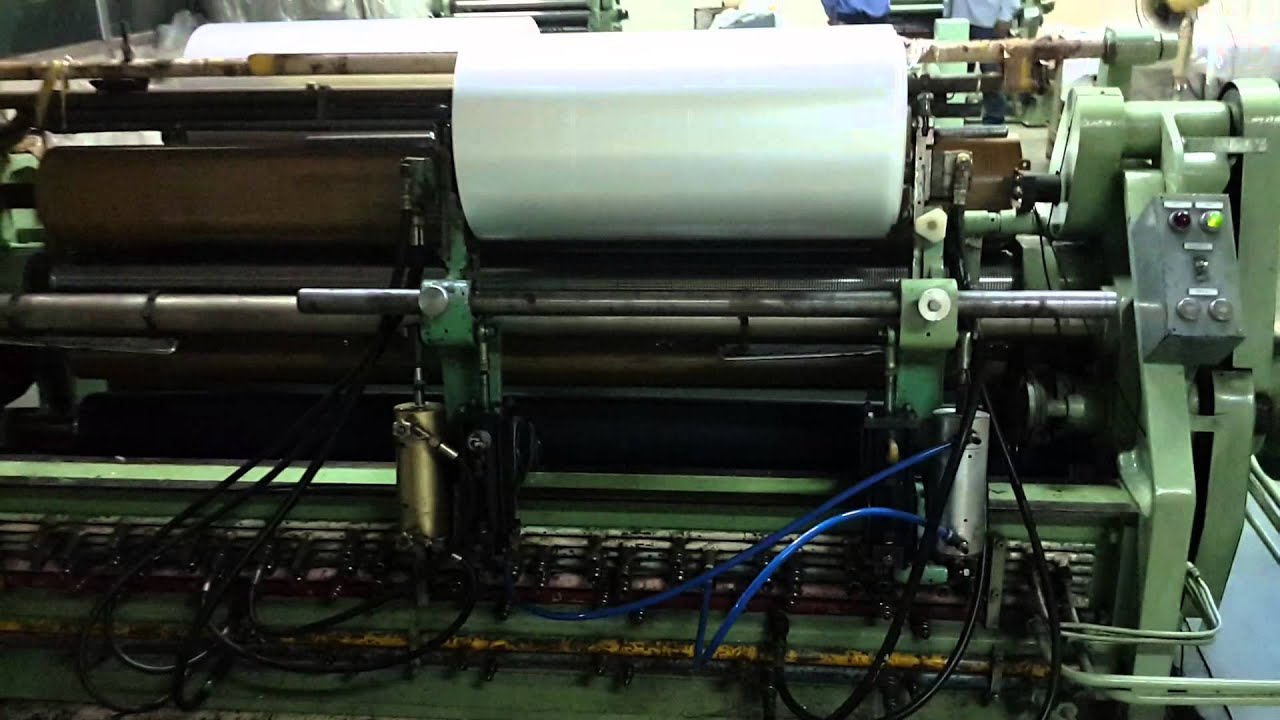 bopp slitter nishimura very old technology - YouTube