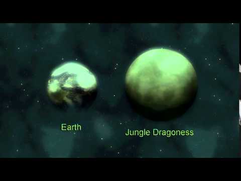 Jungle Dragoness Planet