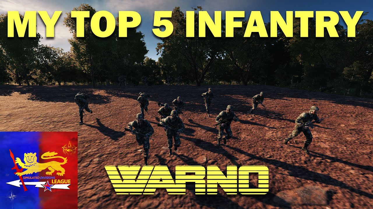 Top 5 Infantry Units in WARNO! Cold Wars Finest Soldiers! - YouTube