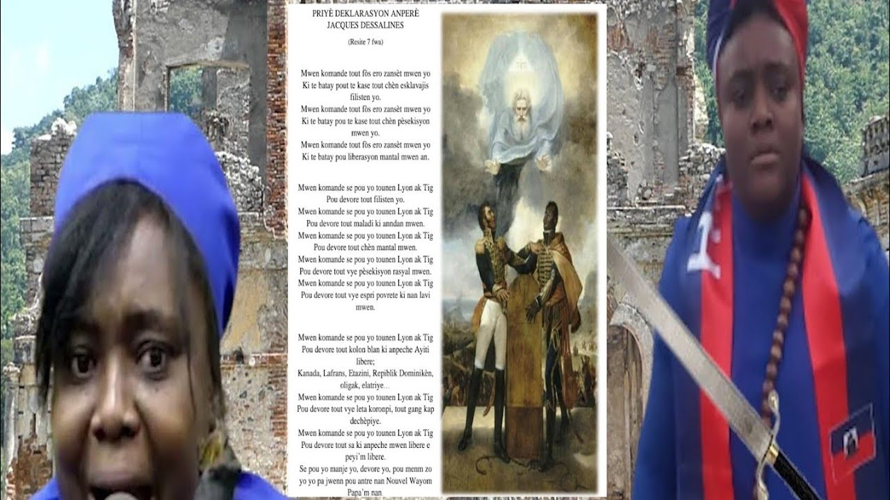 Men priyè anperè Jacques Dessalines bay Sr. Béatrice pou pep ayisyen an ...