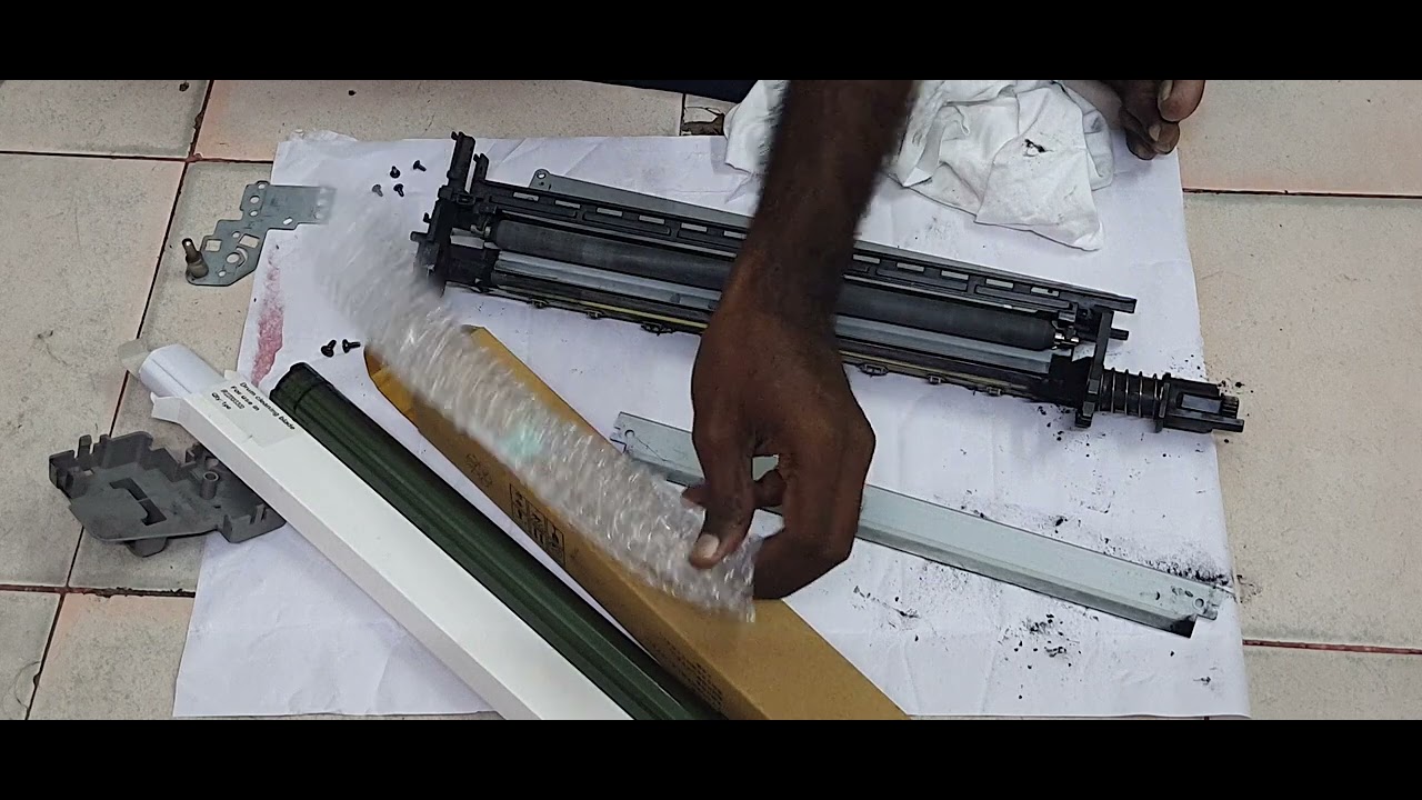 how to change canon IR 3300 Dram and cleaning Blade | GKG PRINTERS ...