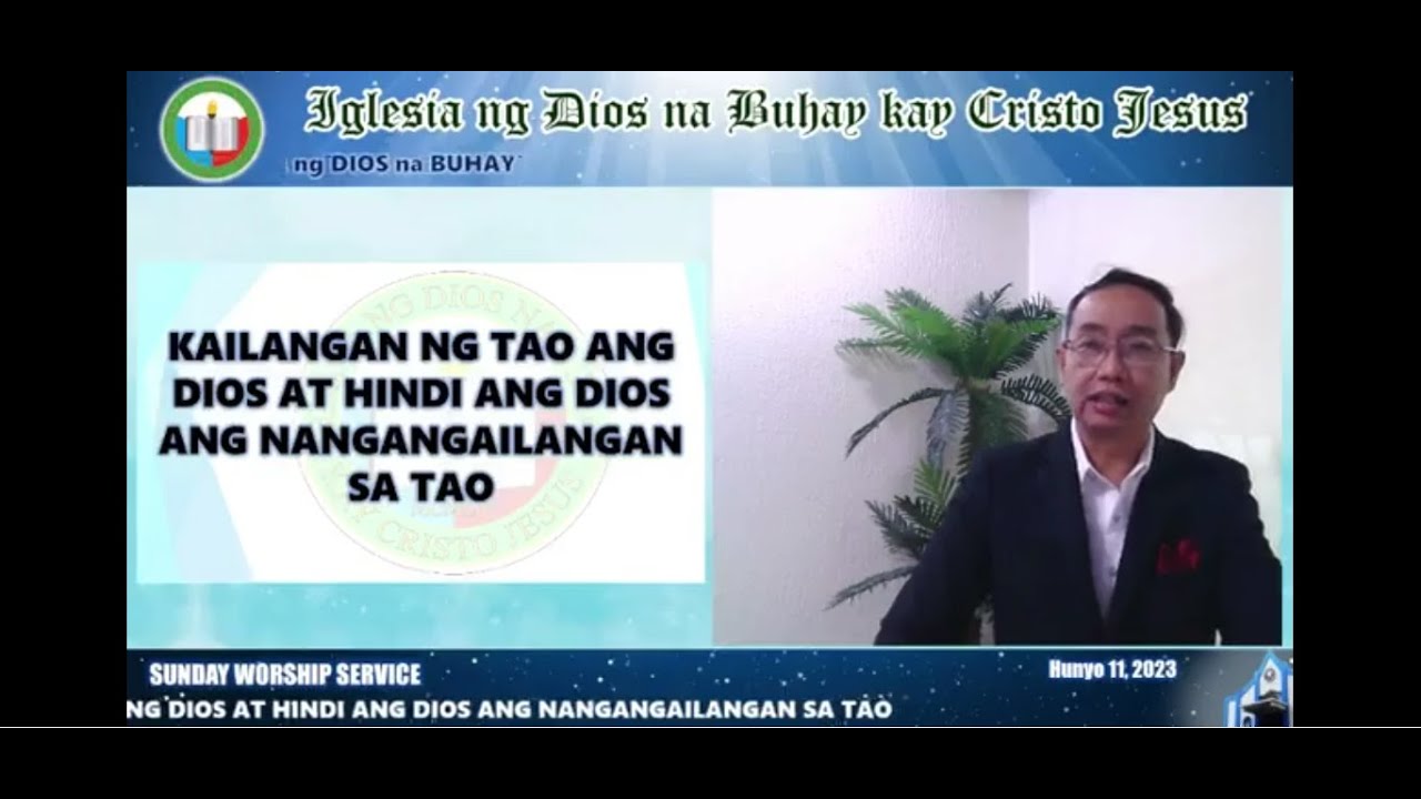 IGLESIA NG DIOS NA BUHAY KAY CRISTO JESUS - YouTube