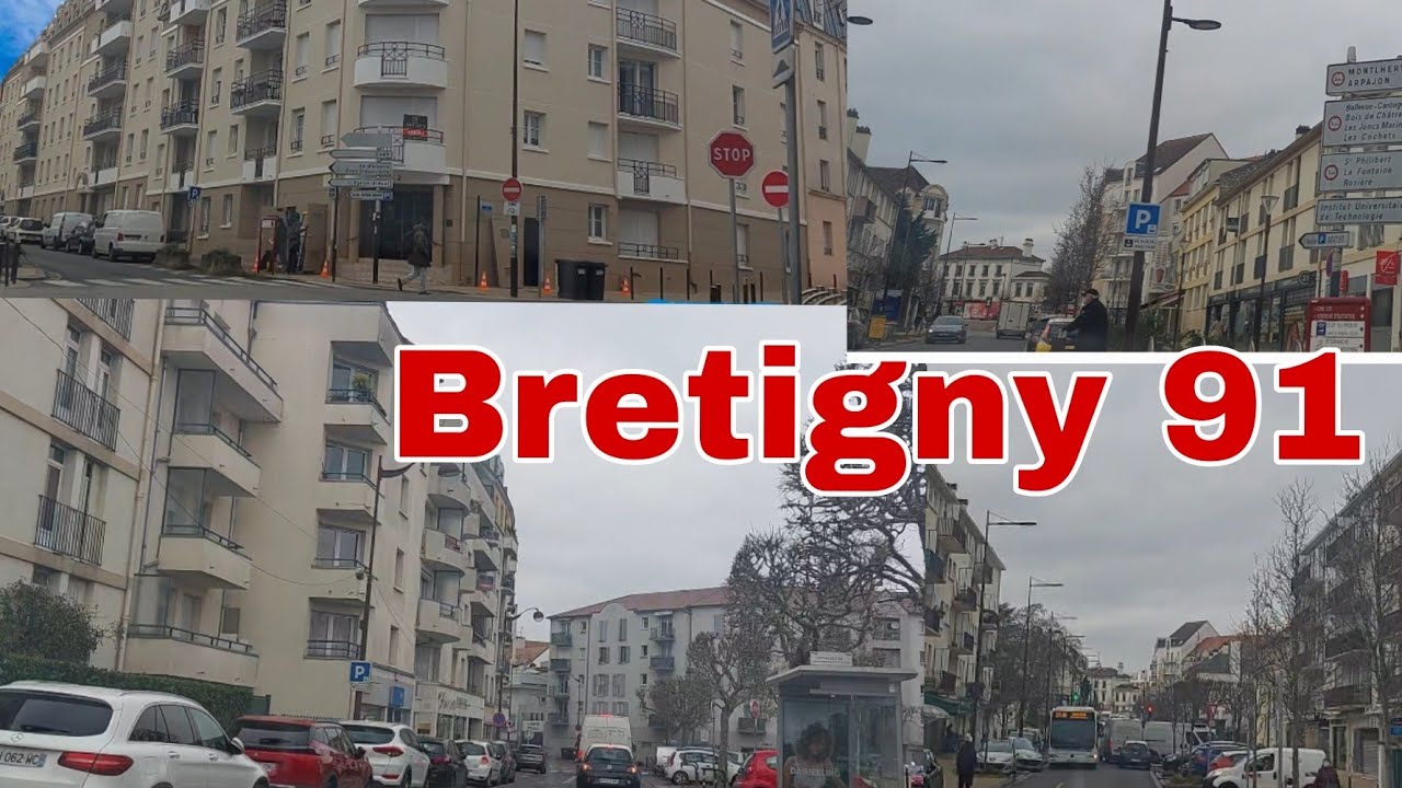 Le centre ville De bretigny sur orge - YouTube