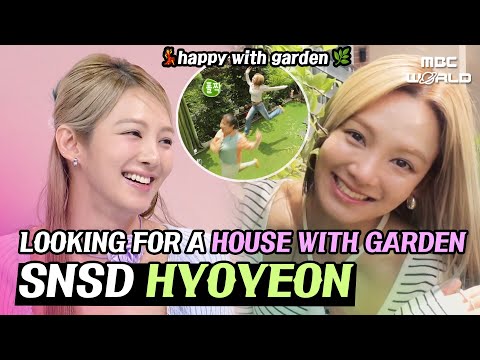 [C.C.] HYOYEON, a real estate expert😌 despite 16 YEARS dorm life #SNSD #HYOYEON
