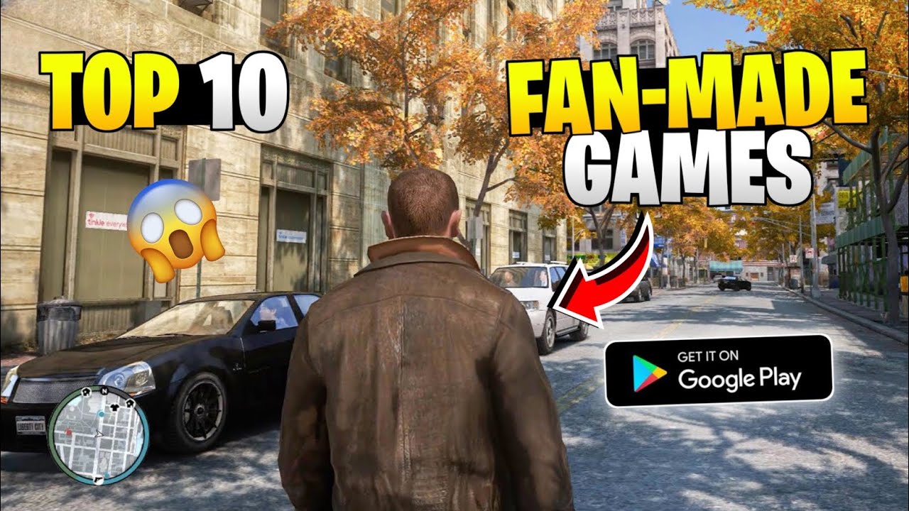 TOP 10 BEST FAN-MADE GAMES FOR ANDROID | HIGH GRAPHICS - YouTube