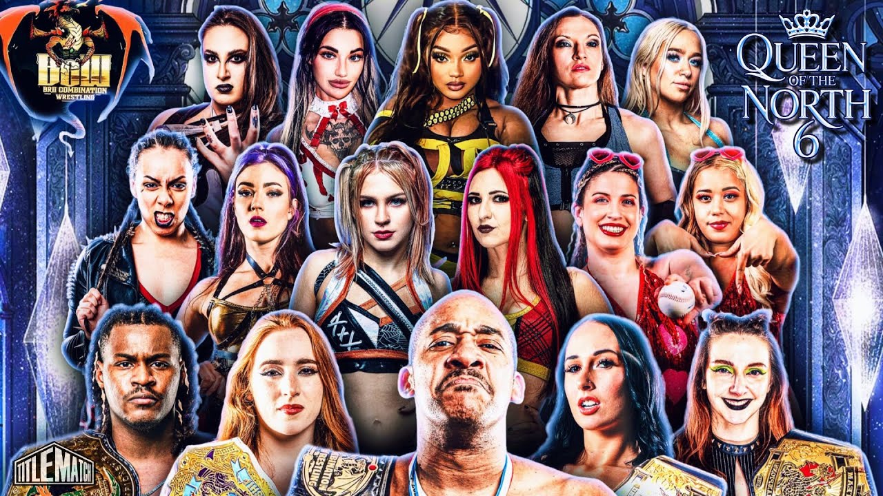 BCW Queen Of The North 6 [FULL SHOW] All Women's Matches - Harleen ...