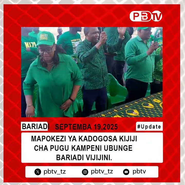 MAPOKEZI MAKUBWA YA MGOMBEA UBUNGE JIMBO LA BARIADI VIJIJINI MASANJA ...