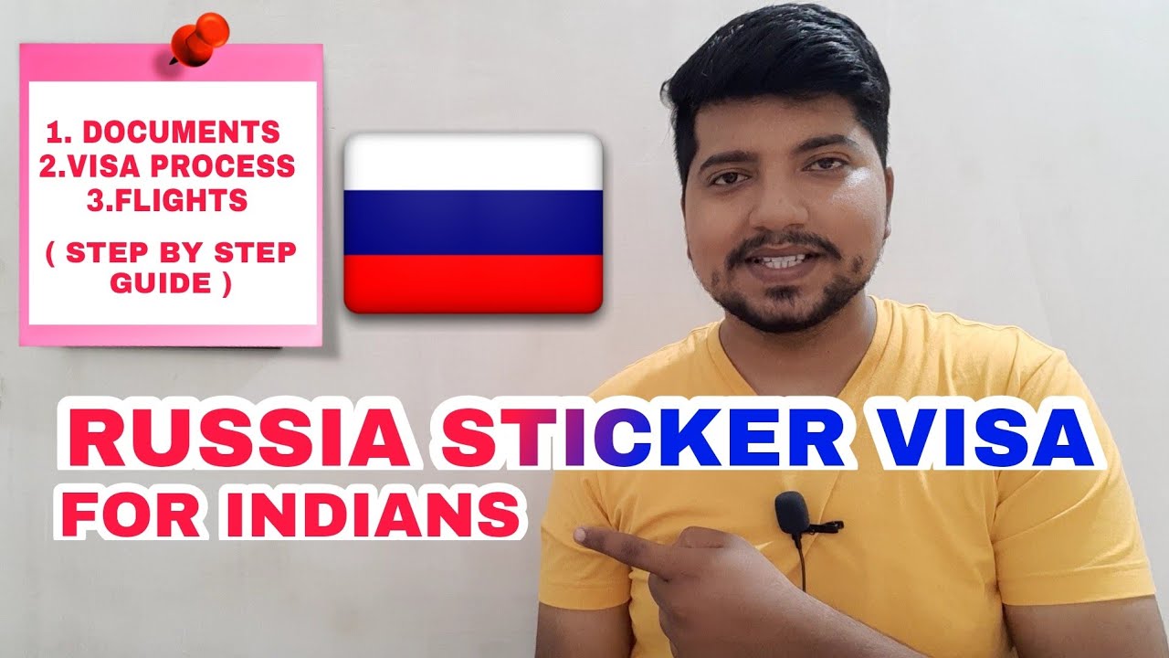 RUSSIA 🇷🇺 Sticker Visa 2021 : For Indians | Russia Visa for Indians ...