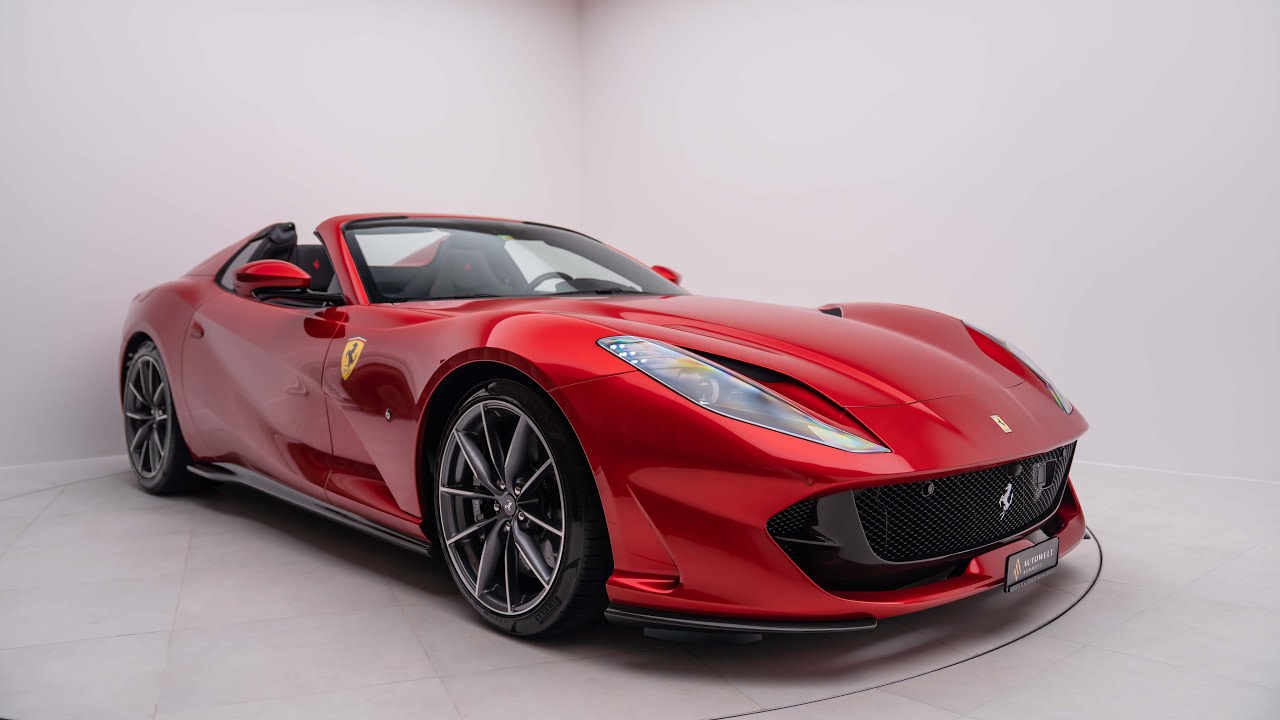 Rosso Magma Ferrari 812 GTS || Autowelt Schweiz AG - YouTube