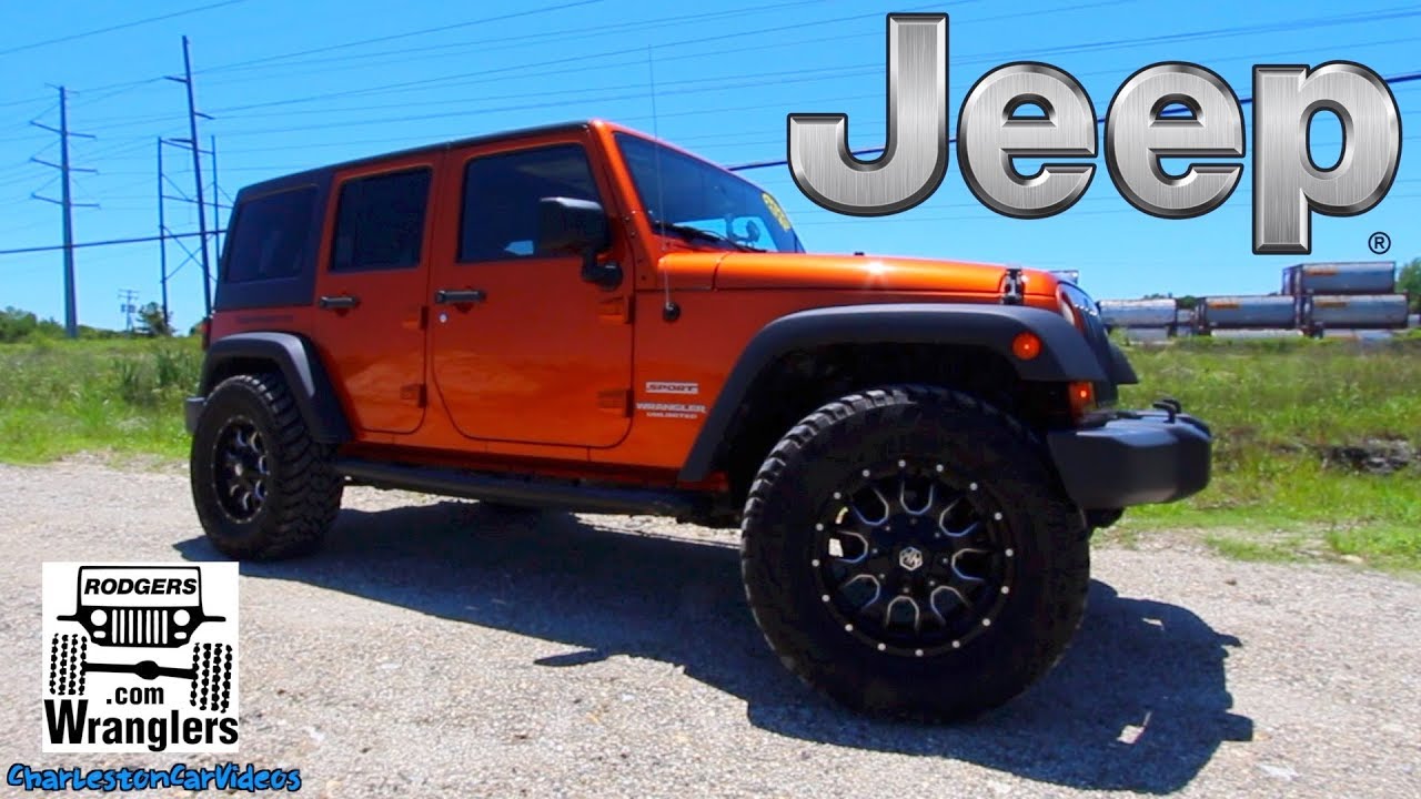 Here's a Mango Orange Jeep Wrangler Unlimited Sport | Test Drive ...