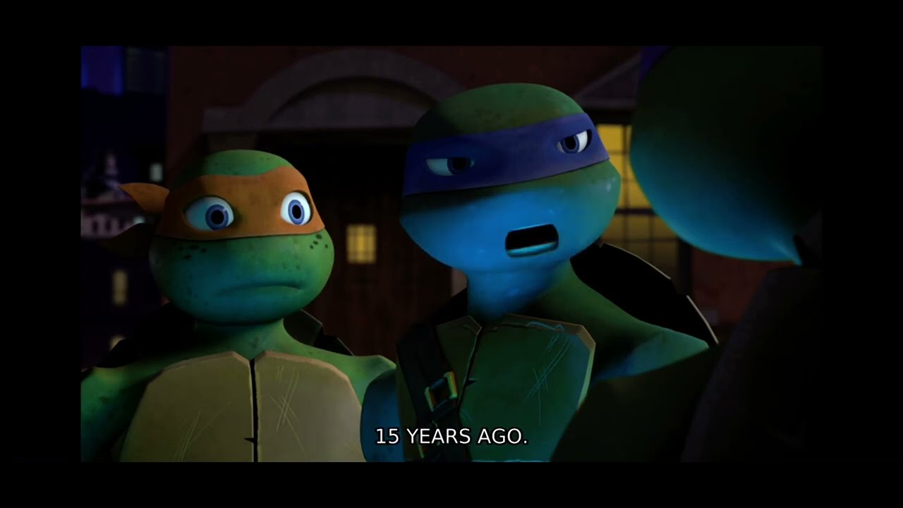 TMNT (2012) Turtles Demanding Answers About The Kraang From Snake - YouTube