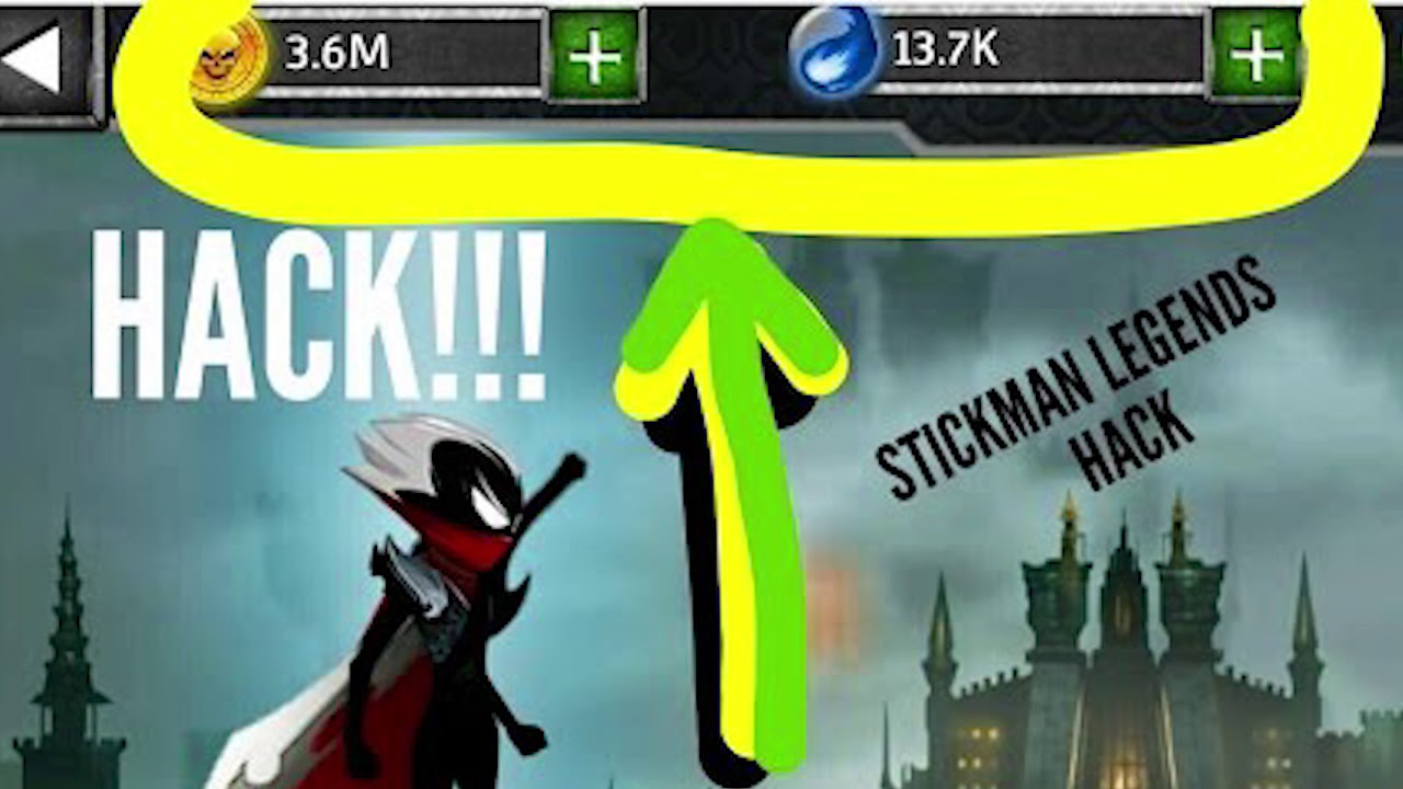 Stickman Legends Hack - Free Gems Android & IOS (2018) - YouTube