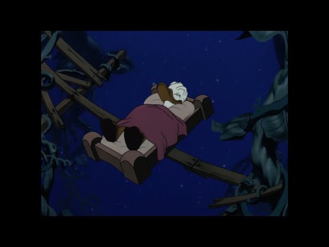 The magic beanstalk reaches the sky (Mickey and the Beanstalk)