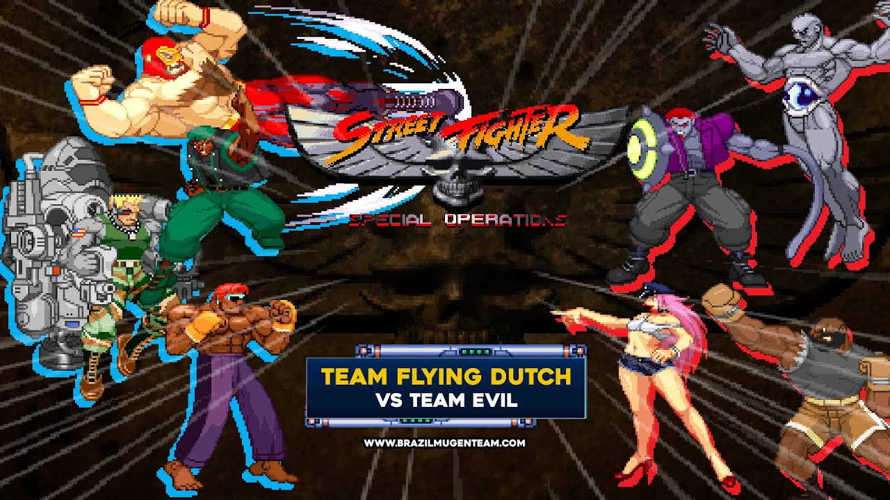 Team Flying Dutch vs Team Evil - Spec Ops Mugen - YouTube