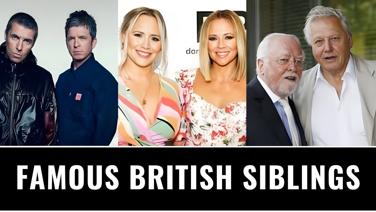 Famous British Celebrity Siblings - YouTube