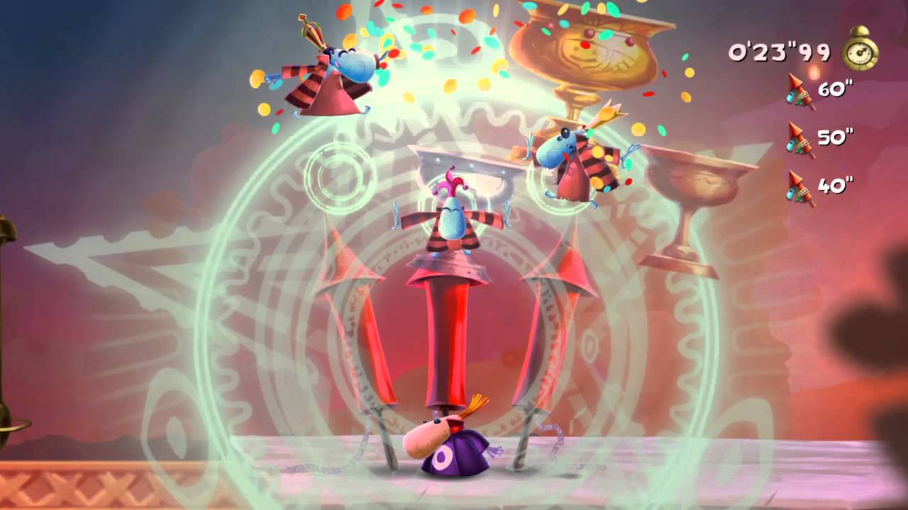 Snakes On A Cake 23'99 WR (invasion) Rayman Legends - YouTube