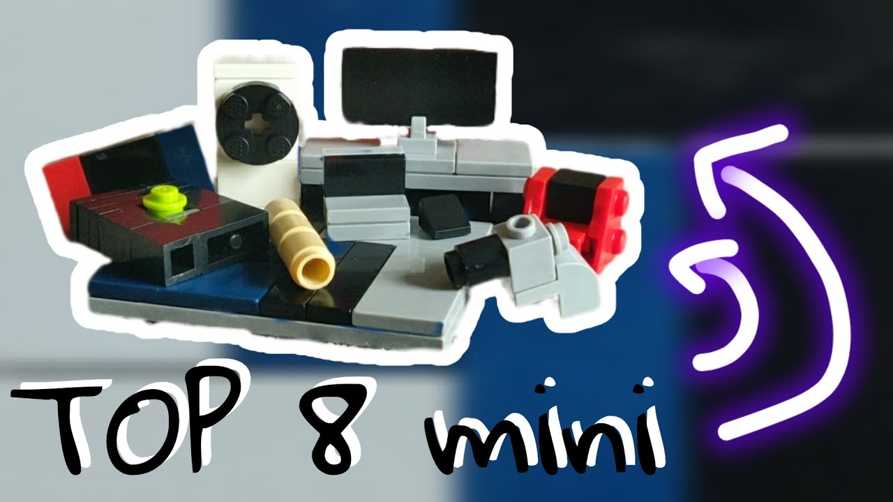 top 8 mini Lego builds that you can build - YouTube