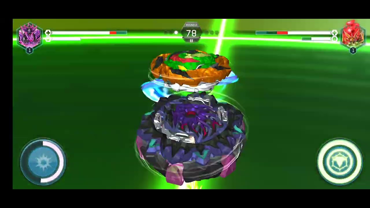 Beyblade burst Quadstrike app Variant Lucius vs Ruin Pandemonium P8 ...