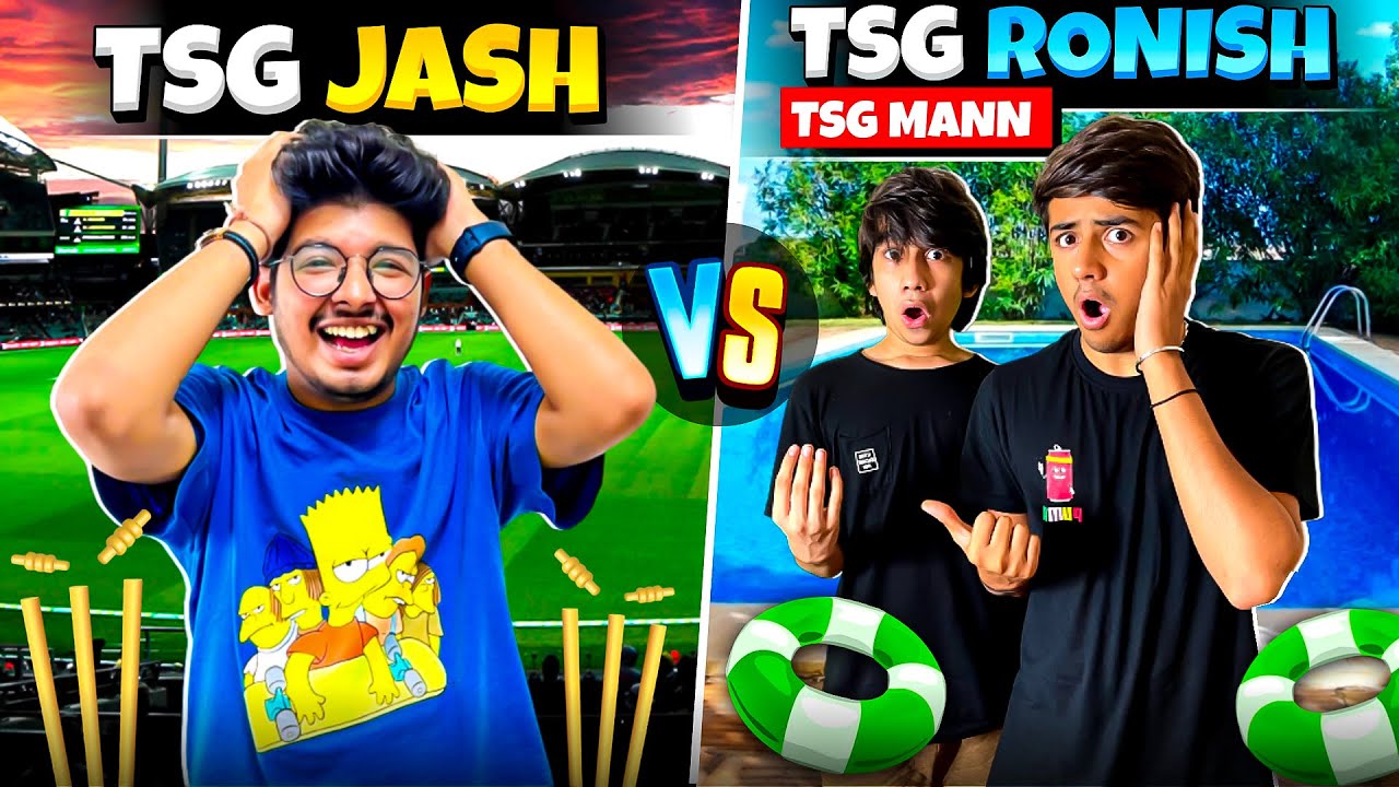 TSG Jash Vs Mann & Ronish🥰| Most Active Member in TSG Bootcamp ...