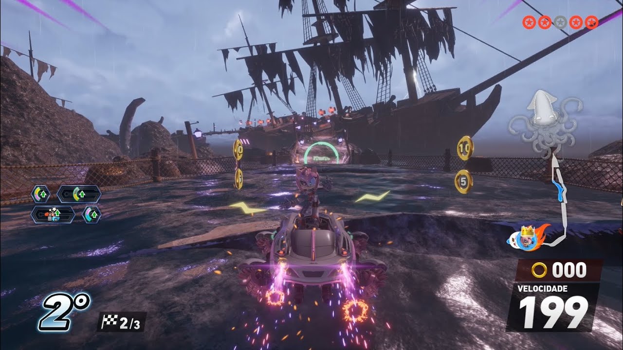 Sonic Racing CrossWorlds Gameplay Part 256 - Rusty Rose X Omega - Boom ...